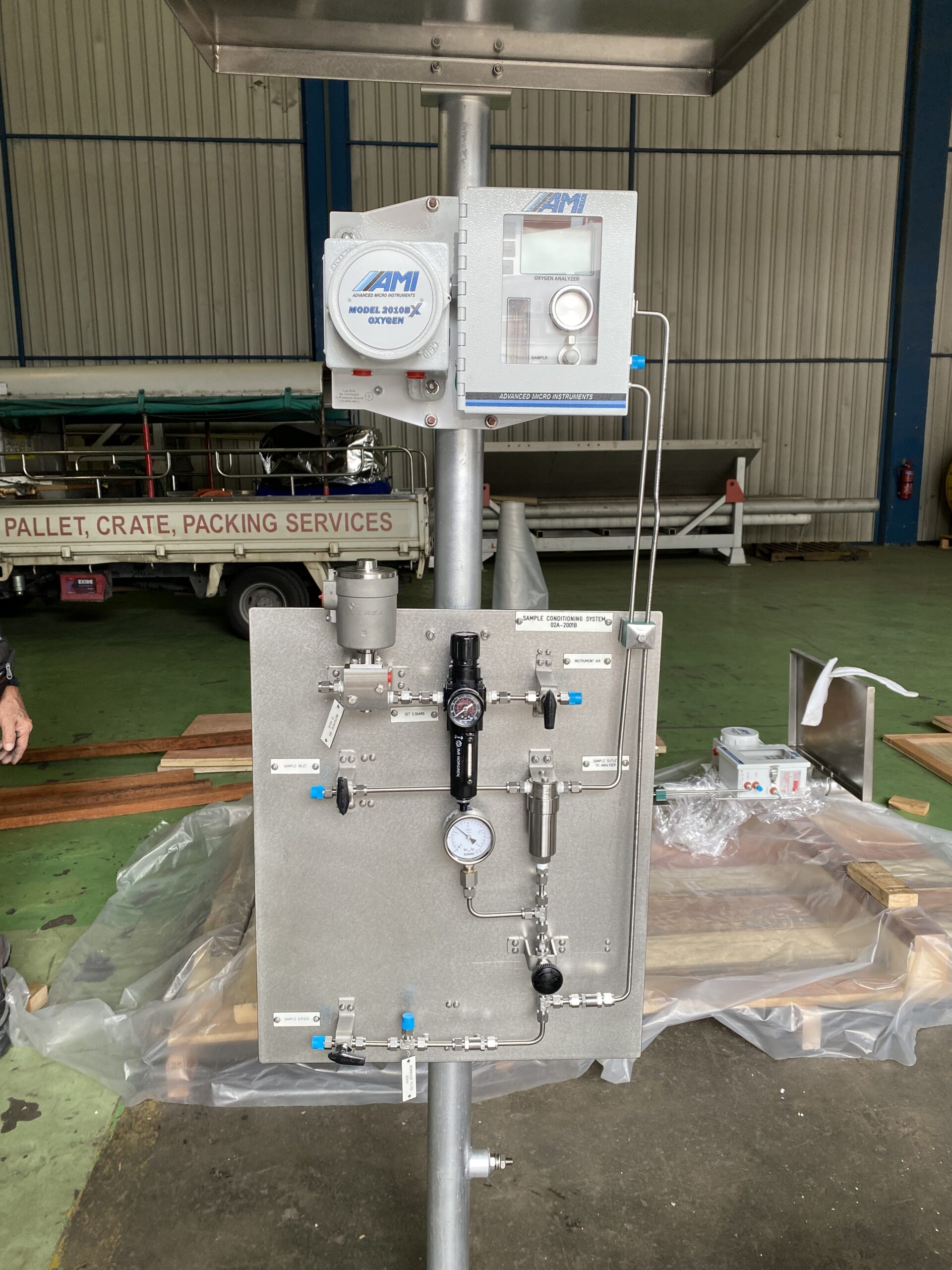 Delivery of Oxygen Analyzer with Sample Conditioning System (SCS ...